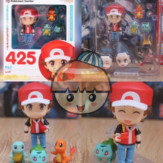 Jual New Product !!! Nendoroid Red Trainer Pokemon Action Figure 425 ...