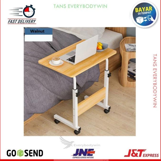 Jual MEJA LIPAT LAPTOP PORTABLE RODA SEBRAGUNA MEJA BELAJAR LIPAT COD ...