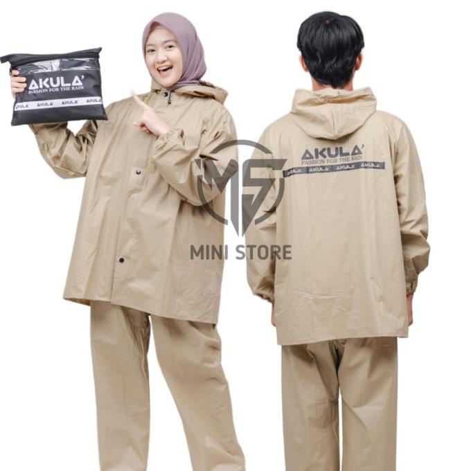 Jual Raincoat Jas Hujan Pria Wanita Terbaik Original By Akula Limited Edition | Shopee Indonesia