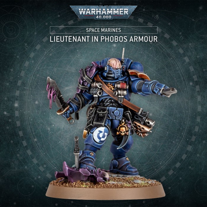 Jual [Original] Warhammer 40K Primaris Lieutenant In Phobos Armour Space Marines Levi Terbaru ...