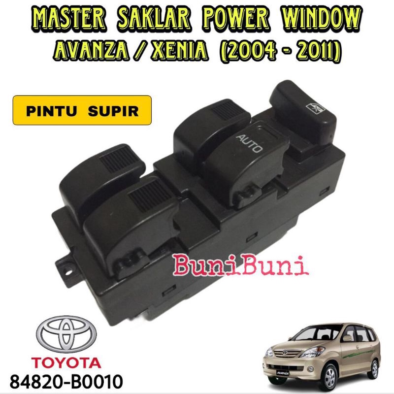 Jual SAKLAR POWER WINDOW MASTER AVANZA / Switch Tombol Pusat Power ...