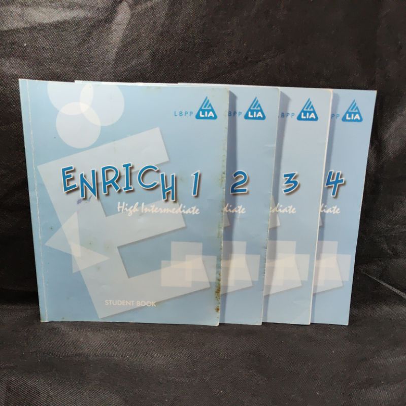 Jual Buku Enrich 1,2,3,4, High Intermediate, LIA, Student Book ...