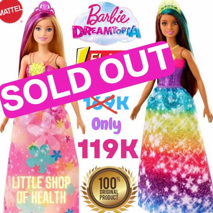Jual Barbie dreamtopia princess original PROMO | Shopee Indonesia