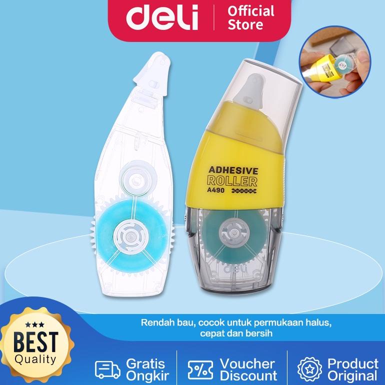 Jual Deli Lem Roll dan Refill dengan Model Sisi Ganda dan Warna ...