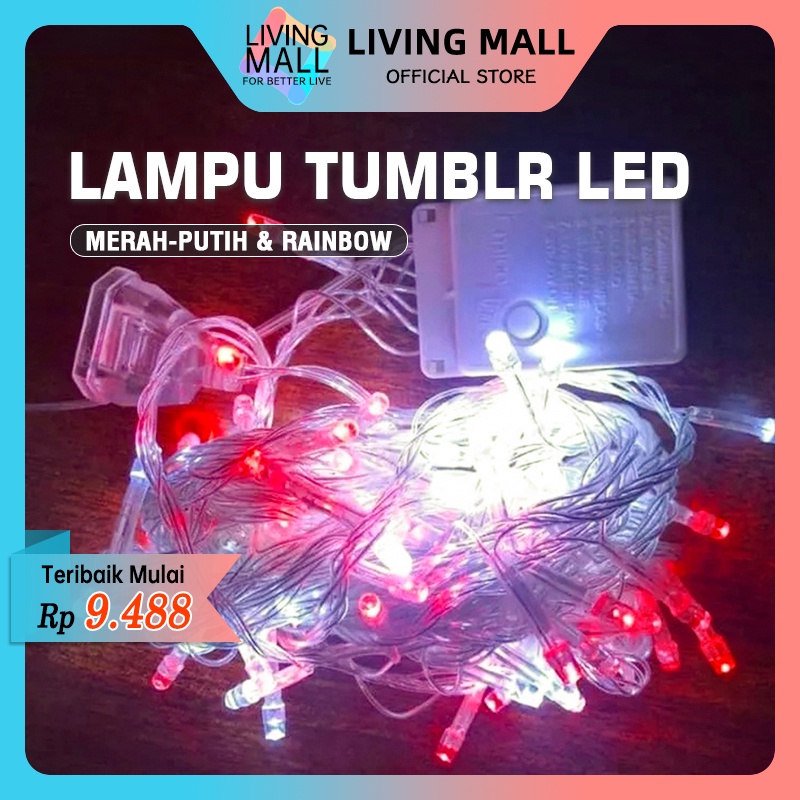 Jual Lampu Tumblr Merah-Putih 17 Agustus / LED RGB Dekorasi Natal ...