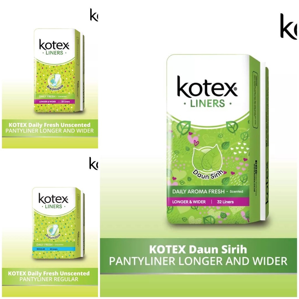 Jual Kotex Liners (Pantyliner) | Shopee Indonesia