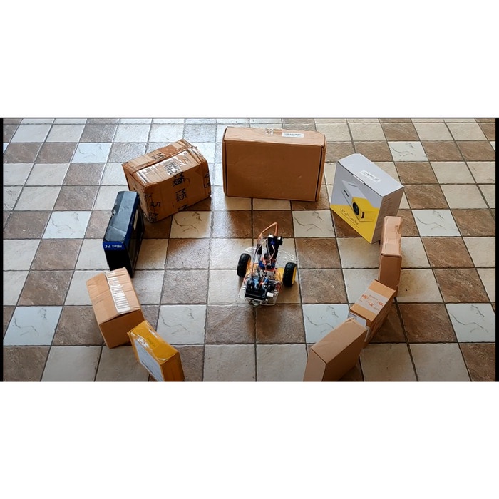 Jual Diy Robot Halang Rintang Arduino Obstacle Avoidance Smart Car 2wd