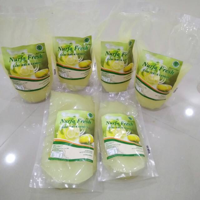 Jual Nurfa Fresh Sari Lemon Jeruk Lemon Isi 250Ml | Shopee Indonesia