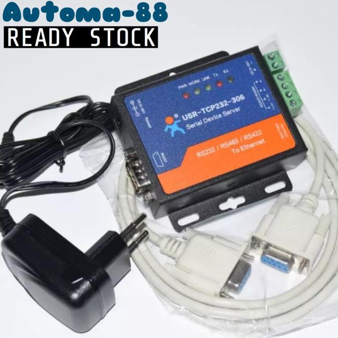 Jual Industrial Grade Serial Converter RS232 RS485 RS422 to Ethernet RJ45 | Shopee Indonesia