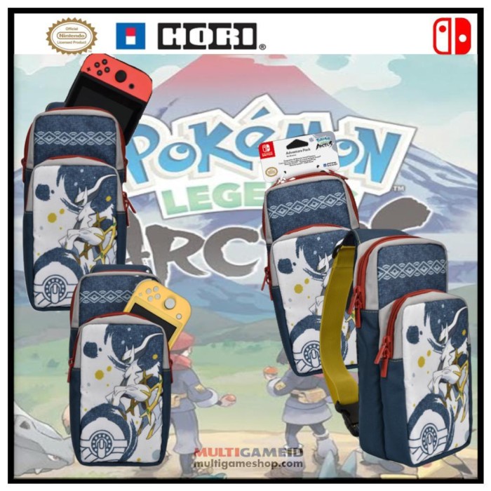 Jual New Switch Pokemon Legends Arceus Shoulder Adventure Pack Hori ...
