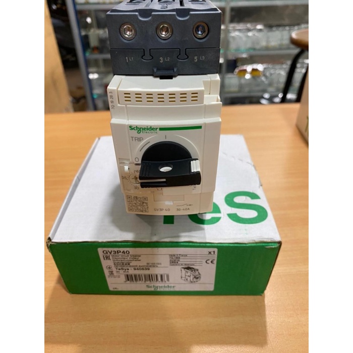Jual Motor Circuit Breaker SCHNEIDER GV3P40 (30-40A) | Shopee Indonesia