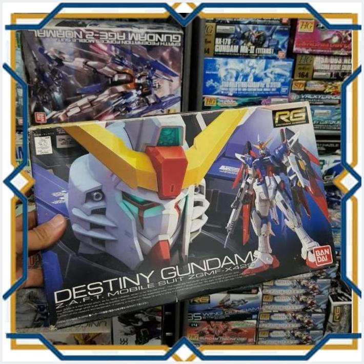 Jual [nam] box art gundam bandai rg destiny | Shopee Indonesia