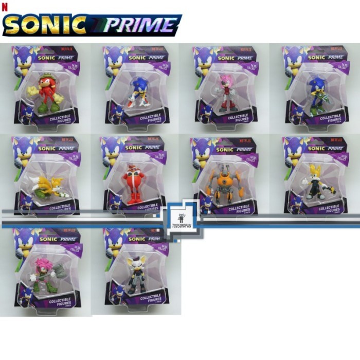 Jual Sonic Prime Collectible Figures Single Pack Emco Sega Hedgehog ...