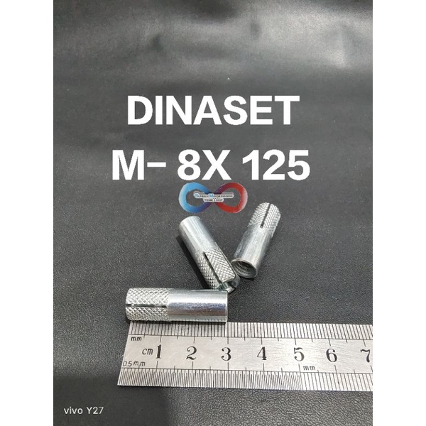 Jual Dynaset / Dinaset M 8 Drop In Anchor 8mm 1 pcs/Drat 1.25 | Shopee ...