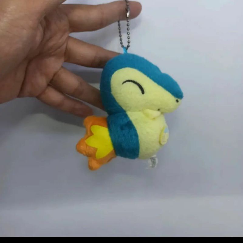 Jual boneka quilava Pokemon cyndaquil original banpresto keychain ...