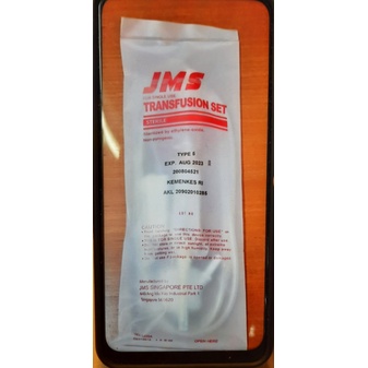 Jual JMS Transfusion Set Sterile Type 5 1 Box (25 Pcs) ORIGINAL ...
