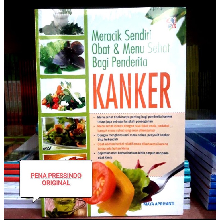 Jual BUKU MERACIK SENDIRI OBAT DAN MENU SEHAT BAGI PENDERITA KANKER ...