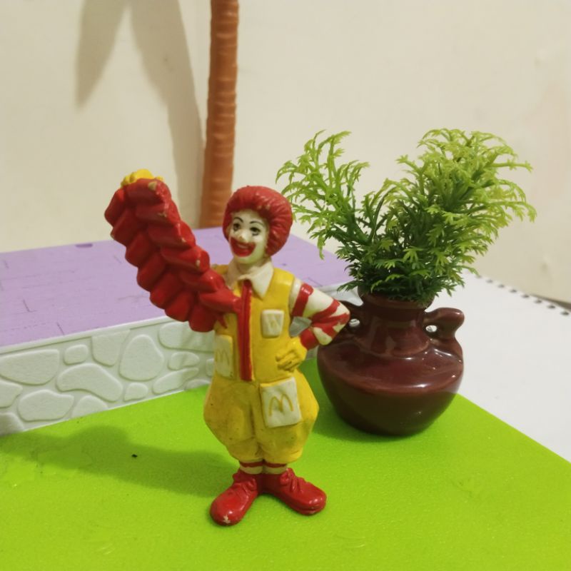 Jual Figure Happy Meal Maskot McD - Ronald (Si Badut) / Mascot McDonalds' - Ronald (Second ...