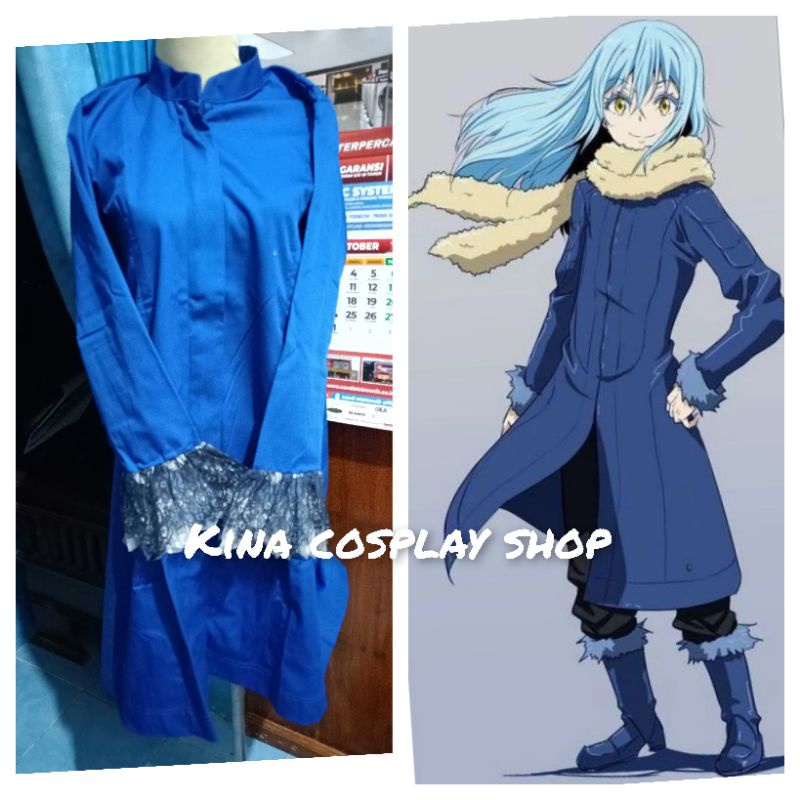 Jual Rimuru Tempest Demon Lord Costum Cosplay Anime Tensei Shitara ...