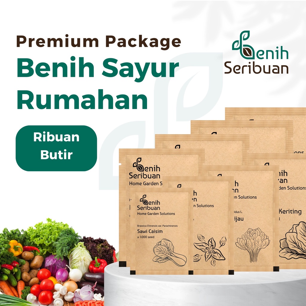 Jual BENIH SERIBUAN - Bibit Sayur Sayuran Unggulan All Varian | Shopee ...