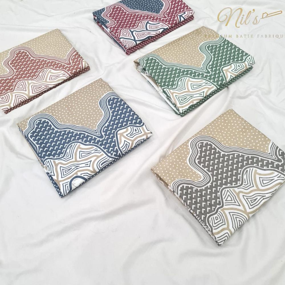 Jual Big Sale Kain Batik Modern Warna Soft Kain Batik Seragam Pastel ...