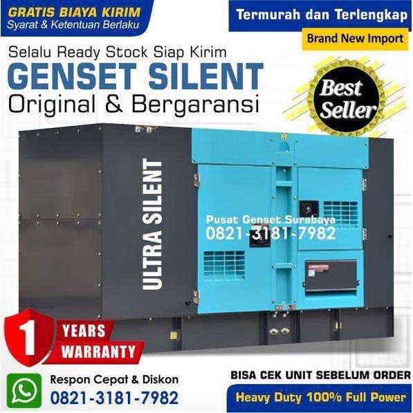 Jual SILENT GENSET - 450 Kva Perkins Cummins Isuzu Emerald Pusat Genset Surabaya | Shopee Indonesia