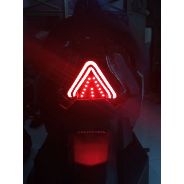 Jual stoplamp beat esp, deluxe,street non running double alis merah ...