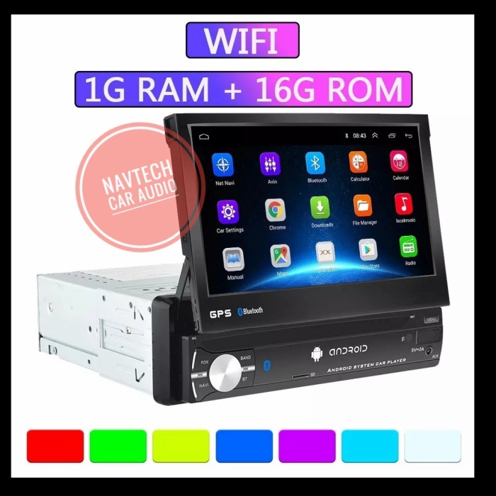 Jual Head Unit Android 7 Inch Single Din Universal | Shopee Indonesia