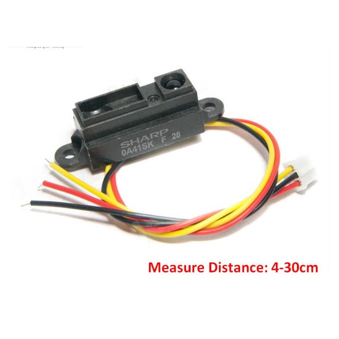 Jual RANGE DISTANCE SENSOR JARAK SHARP GP2Y0A41SK0F 4-30CM INFRARED ...
