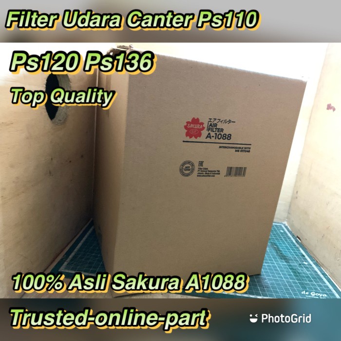 Jual Cod Filter Udara Hawa Canter Ps110 Ps125 Ps136 100% Asli Sakura ...