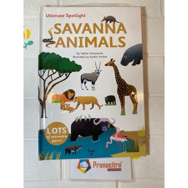 Jual Ultimate Spotlight Book - Savanna Animals | Shopee Indonesia