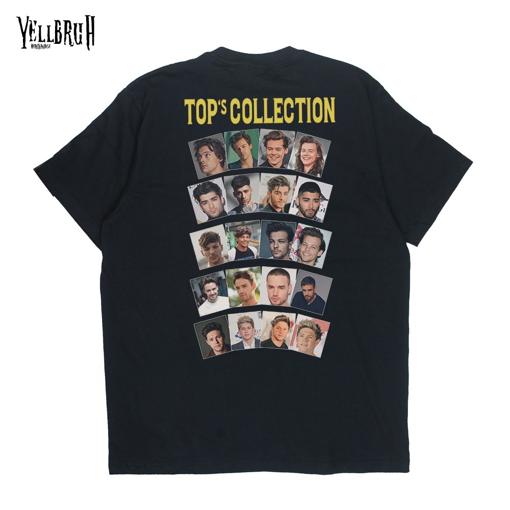 Jual One Direction Top Collection T-shirt Hitam Pria Wanita Tee ...