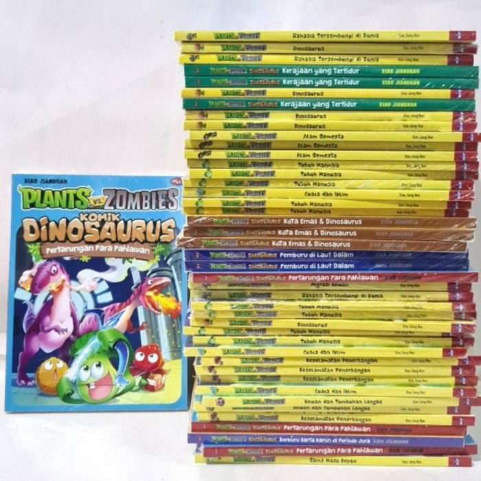 Jual Promo Buku Plants Vs Zombies/Pvz/Plants And Zombie/Educomic Sains ...