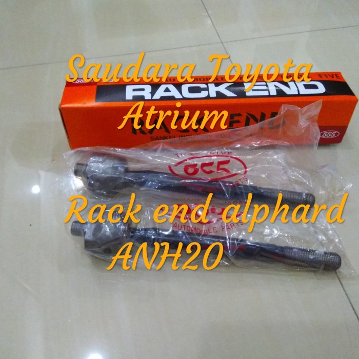 Jual Rack end long tierod tie rod alphard vellfire ANH20 GGH20 555 ...
