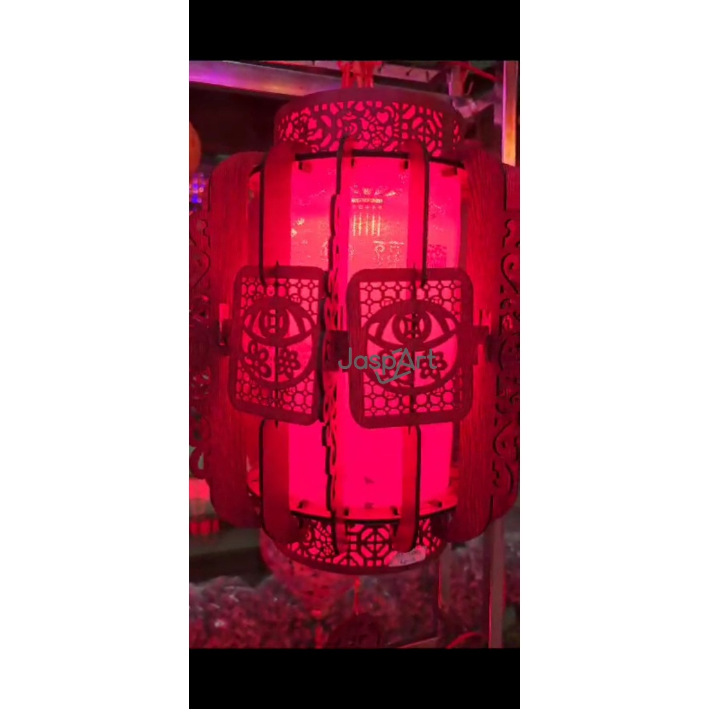 Jual Lampion Lampu LED Putar Imlek 2024 Lampion Puter Terbaru TAHUN ...
