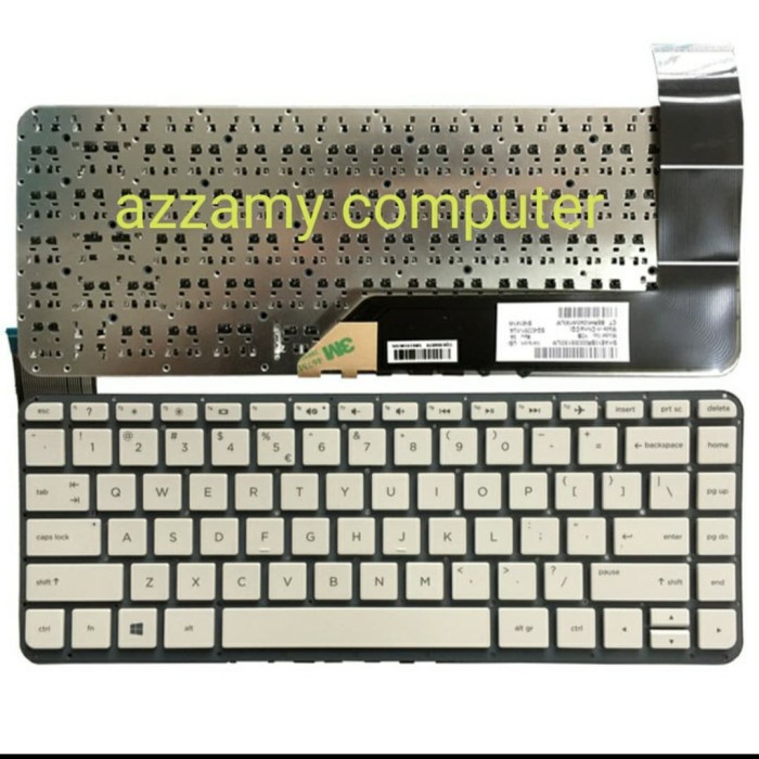 Jual KEYBOARD HP STREAM 13-C 13-C000 13-C100 SERIES WHITE ORIGINAL ...