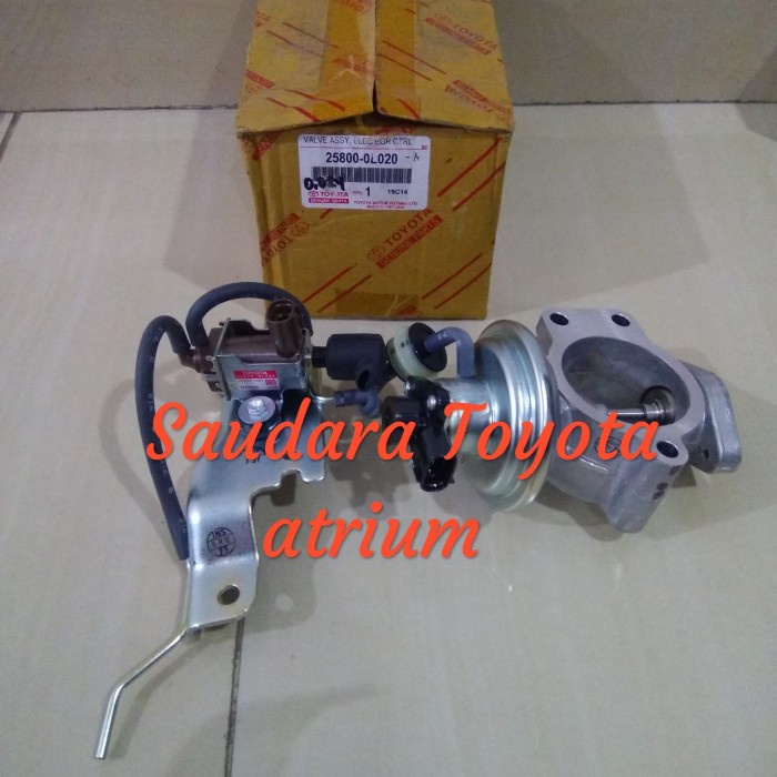 Jual Valve EGR innova fortuner hilux diesel 2500cc original toyota best ...