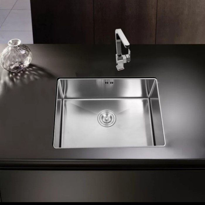 Jual KITCHEN SINK ONAN ORIGINAL 44X39CM UNDERMOUNT DAN TOP MOUNT ...