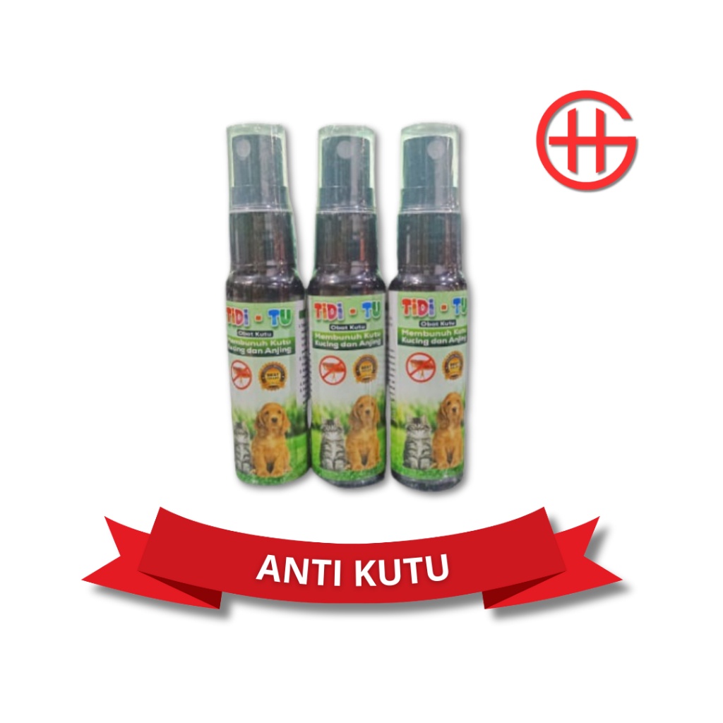 Jual GH Obat Kutu Kucing & Anjing TIDI-TU SPRAY 30ml | Ampuh Basmi ...