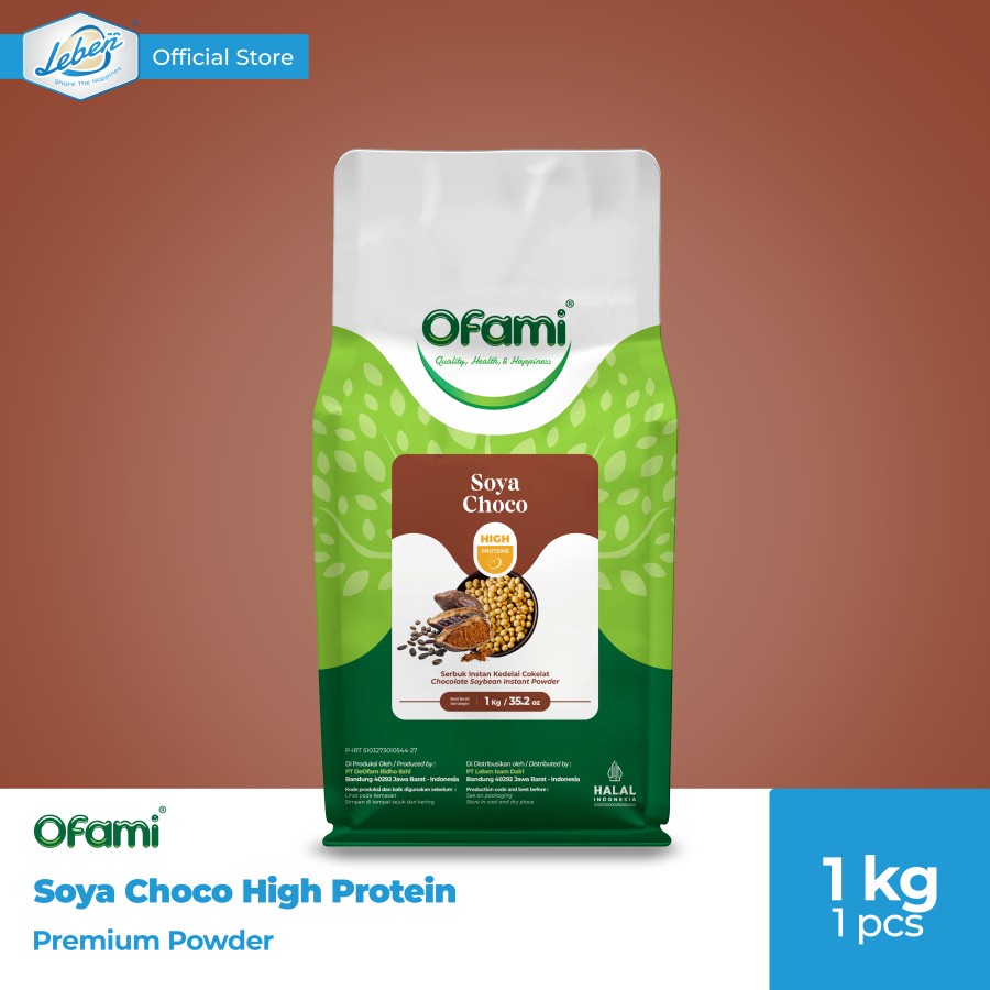 Jual Ofami® Soya Choco High Protein - 1 kg | Shopee Indonesia