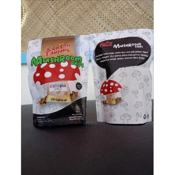 Jual Keripik Jamur Rasa Original-Mushroom Chips | Shopee Indonesia