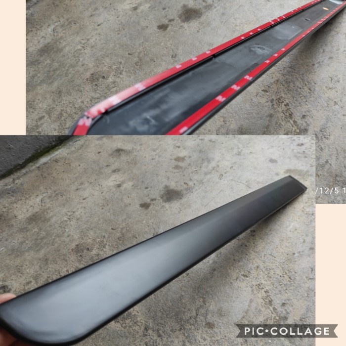 Jual list body samping innova reborn 2016-2021 warna hitam doff side ...