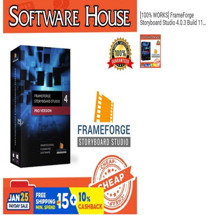 Jual [100 WORKS] FrameForge Storyboard Studio 4.0.3 Build 11 Stereo 3D | Shopee Indonesia