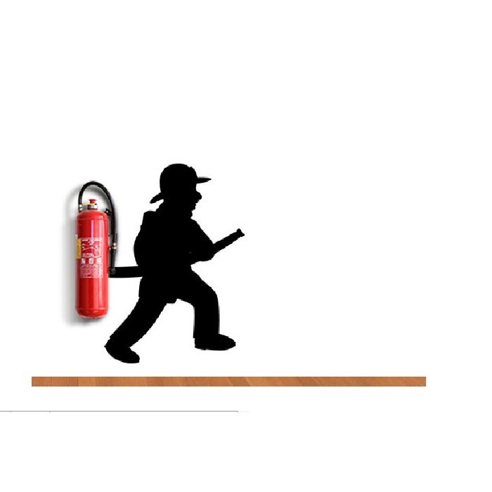 Jual [Original] Wallstiker Hiasan Dinding Firefighter Pemadam Kebakaran ...