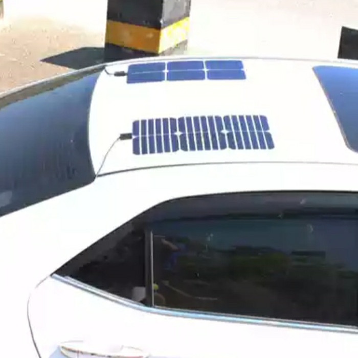 Jual [Original] Panel Solar Panel Mobil Tenaga Surya Fleksibel 50W 12V ...