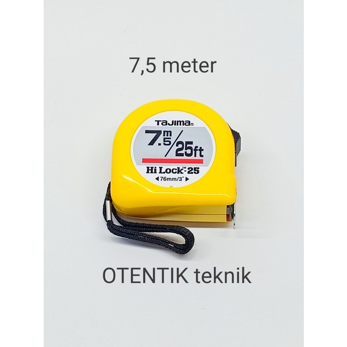 Jual Jual!! METERAN 7 METER TAJIMA HILOCK JEPANG MEASURING TAPE JPN 7,5 ...