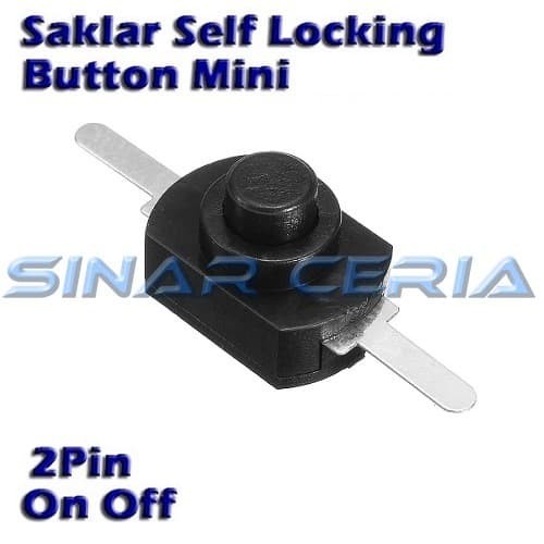 Jual Saklar Senter Kecil 1A 2 Kaki Switch DC Self Locking Push On Off ...
