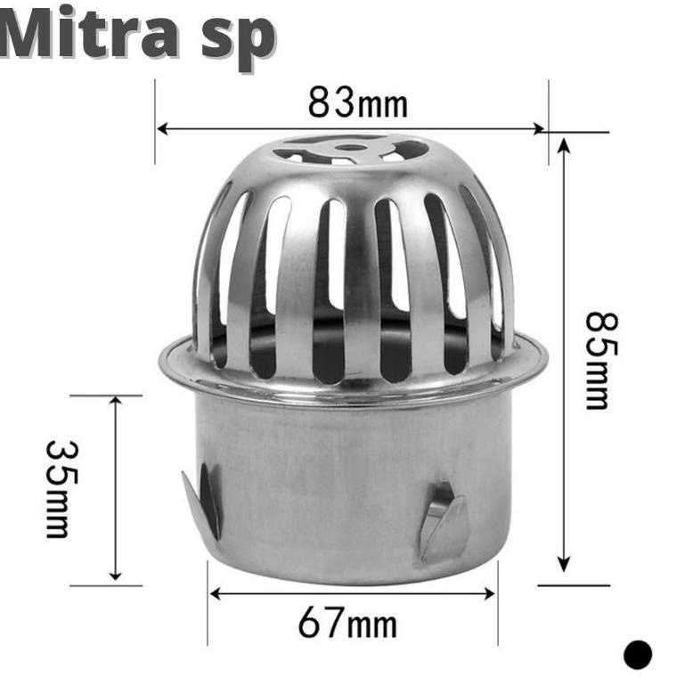 Jual Big Sale (051sp) Strainer roof drain saringan dak atap talang air ...