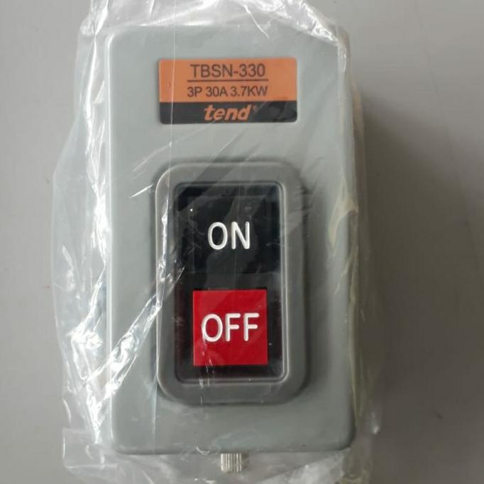 Jual Push Button Power TBSN 3P 30A TBSN 330 Tend | Shopee Indonesia