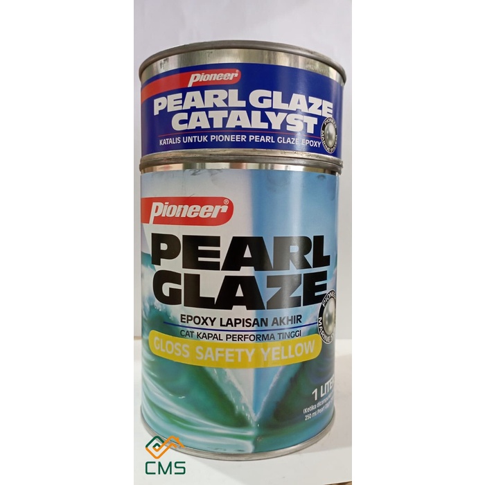 Jual CAT KAPAL EPOXY PIONEER PEARL GLAZE SAFETY YELLOW 1 LITER | Shopee ...